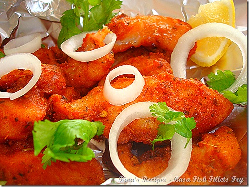 Rina's Recipes: Tandoori Finger Fish w/ Basa Fish Fillets